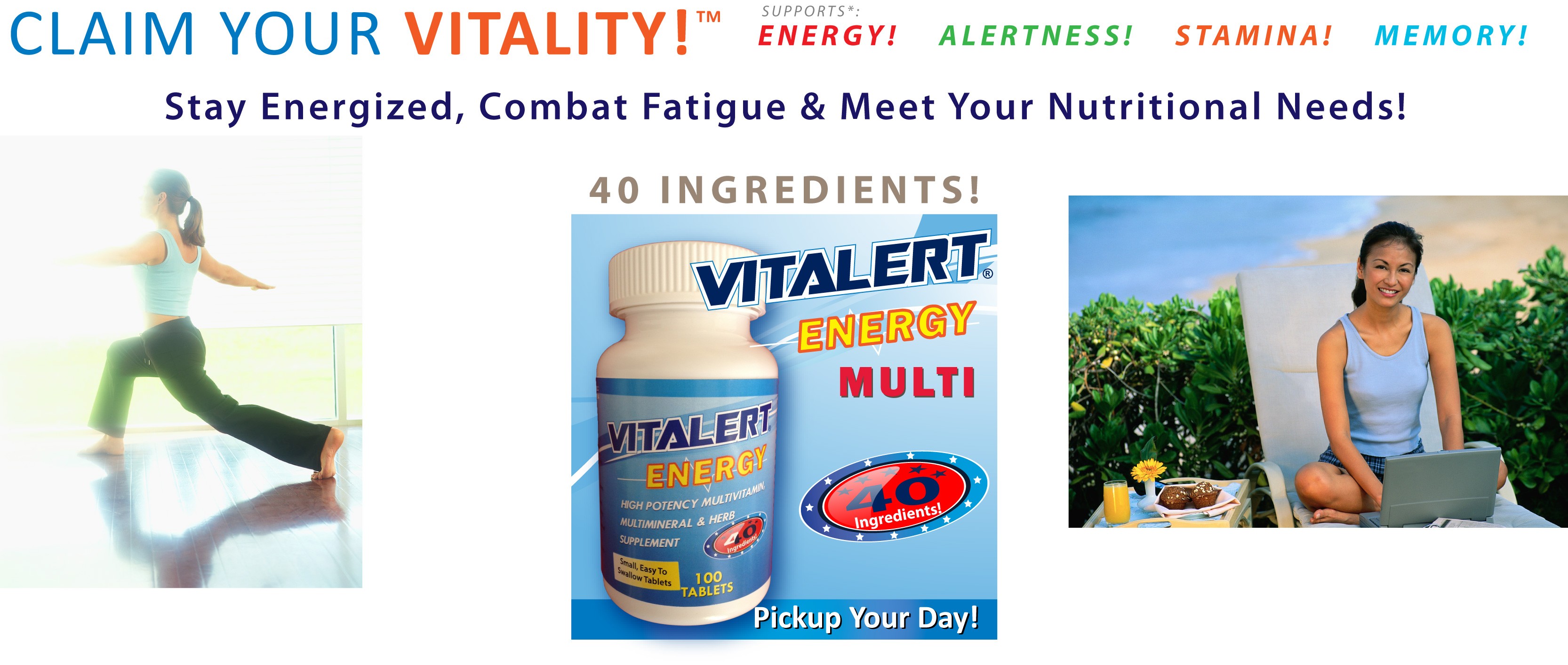 Vitalert Official Site - Vitalert Energy Multivitamin - VitalertHealth.com